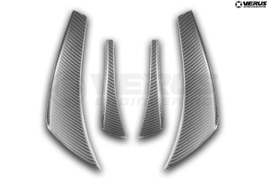 Verus Engineering Dual-Element Dive Plane (Canard) Kit - Ford Mustang ...